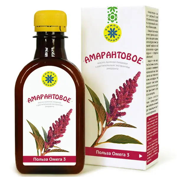 Масло "Амарантовое" экстракт амаранта на льняном масле 200 мл купить по ...